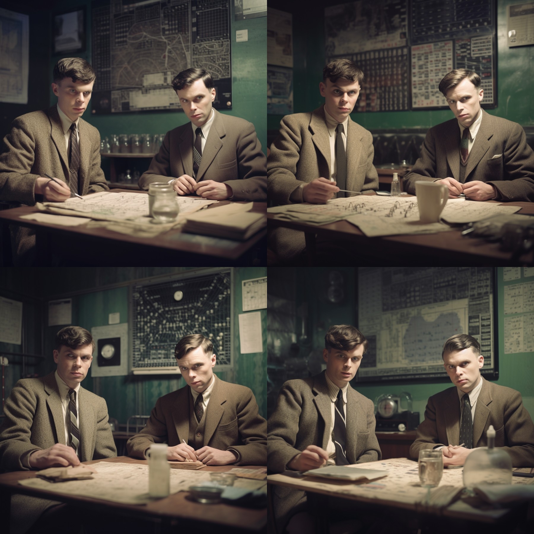 Objectiu: il·lustrar amb Midjourney l’‘entrevista impossible’ de Sam Altman i Alan Turing - Saül ...