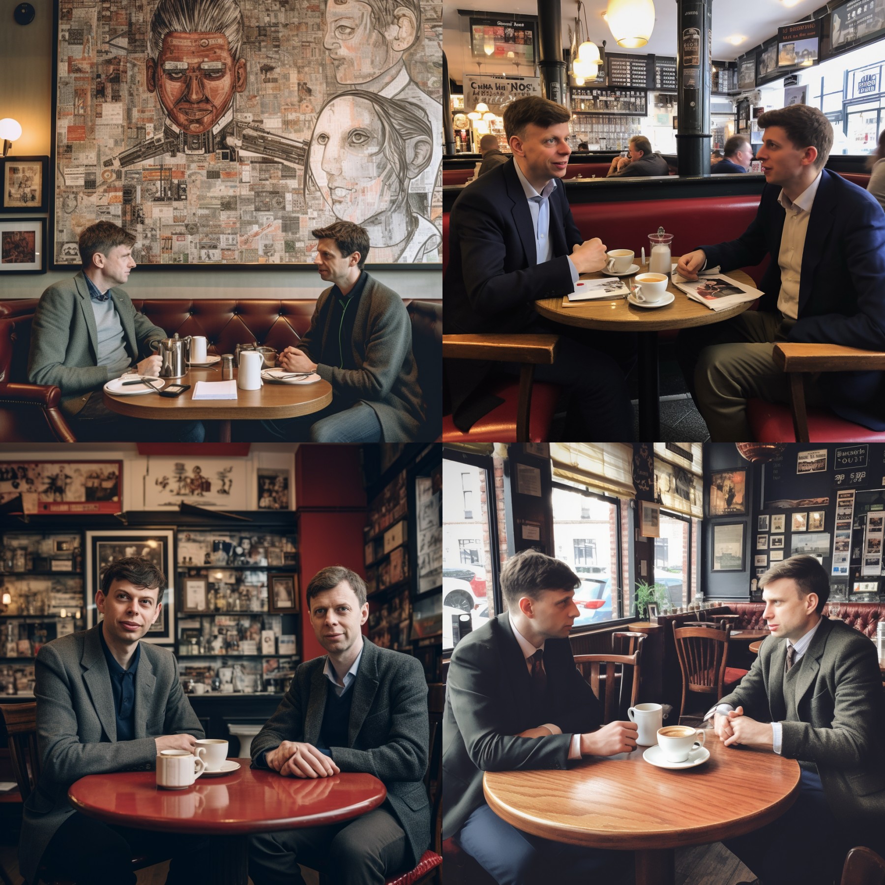 Objectiu: il·lustrar amb Midjourney l’‘entrevista impossible’ de Sam ...